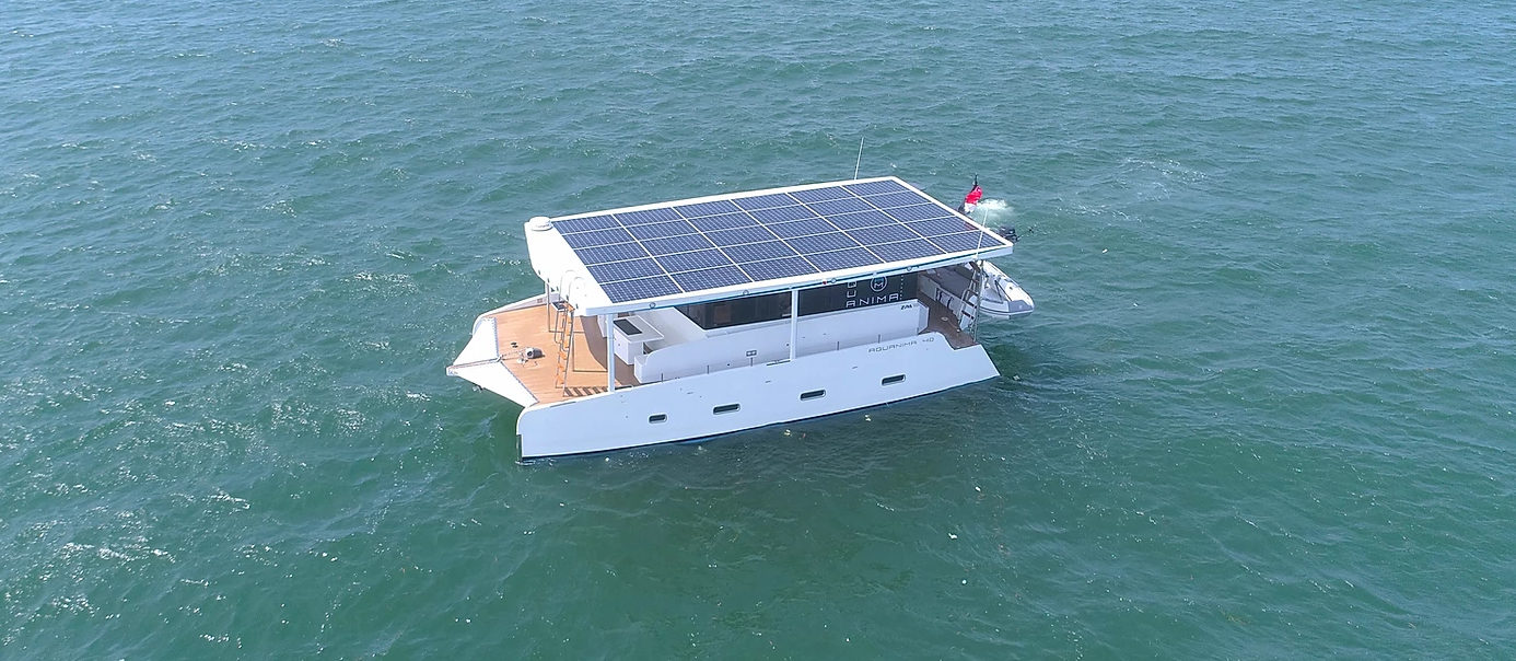 Successful sea trials for solar yacht | Electric Hybrid Marine Technology