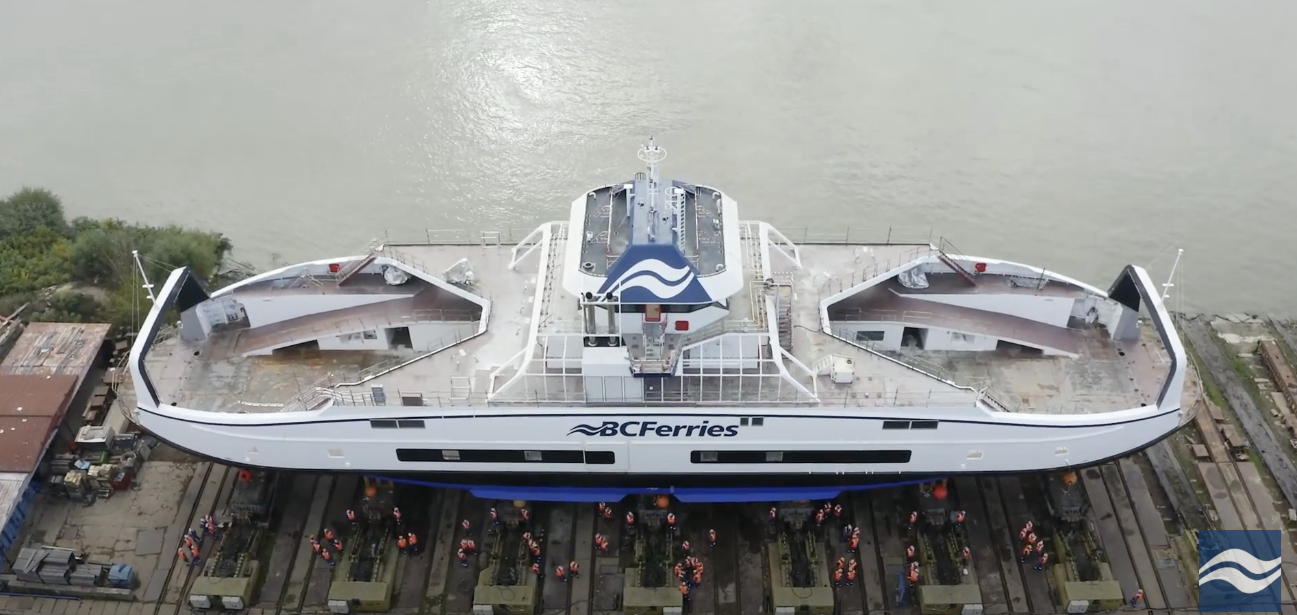 BC Ferries launches third hybrid-electric island class ferry | Electric ...