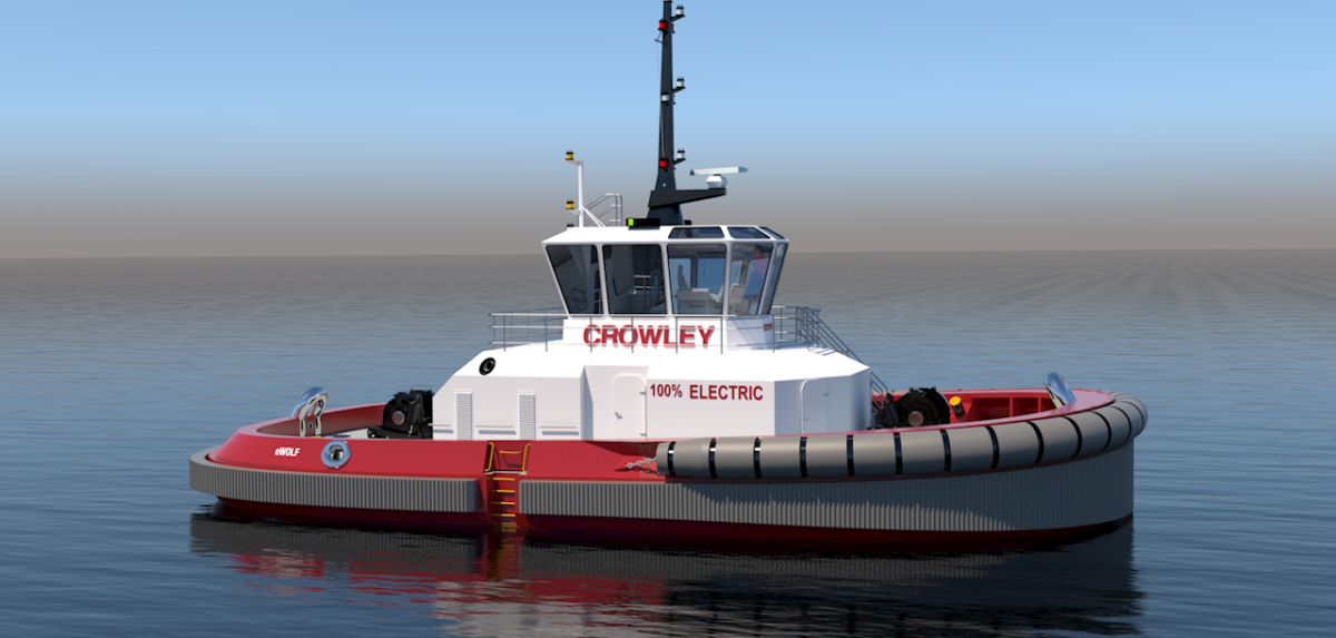 ABB to supply Crowley eWolf tug propulsion system | Electric Hybrid ...