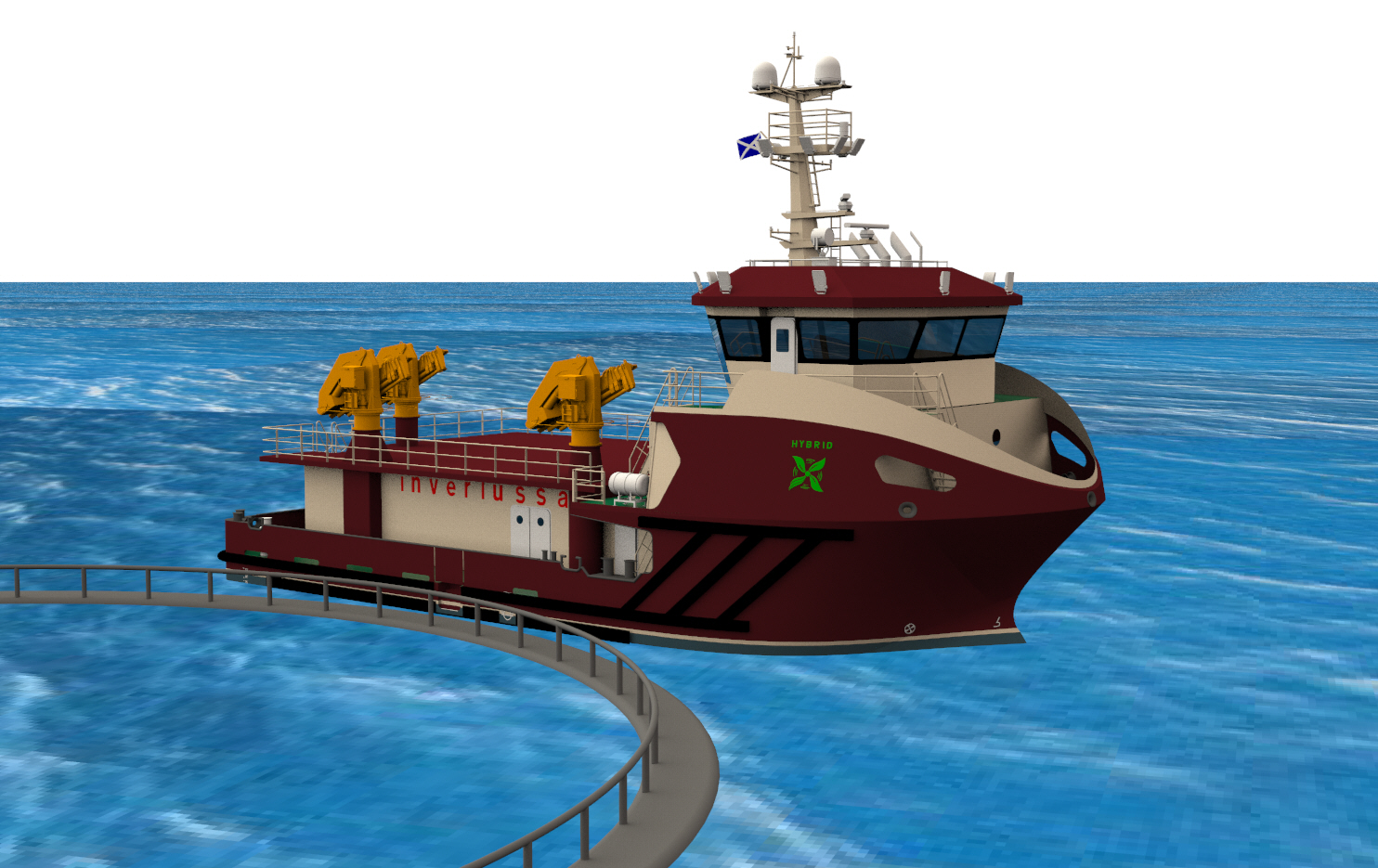 Inverlussa orders two hybrid vessels from Nauplius | Electric Hybrid ...