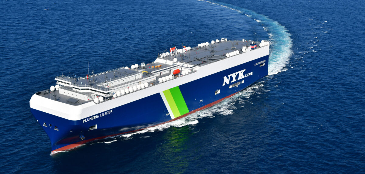 New LNG-fueled vehicle carrier delivered | Electric Hybrid Marine ...