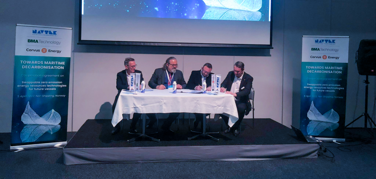 Corvus Energy, Navtek Naval Technologies and BMA Technology sign ...