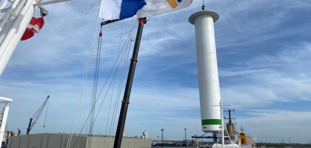 Scandlines installs Norsepower Rotor Sail technology on hybrid ferry ...