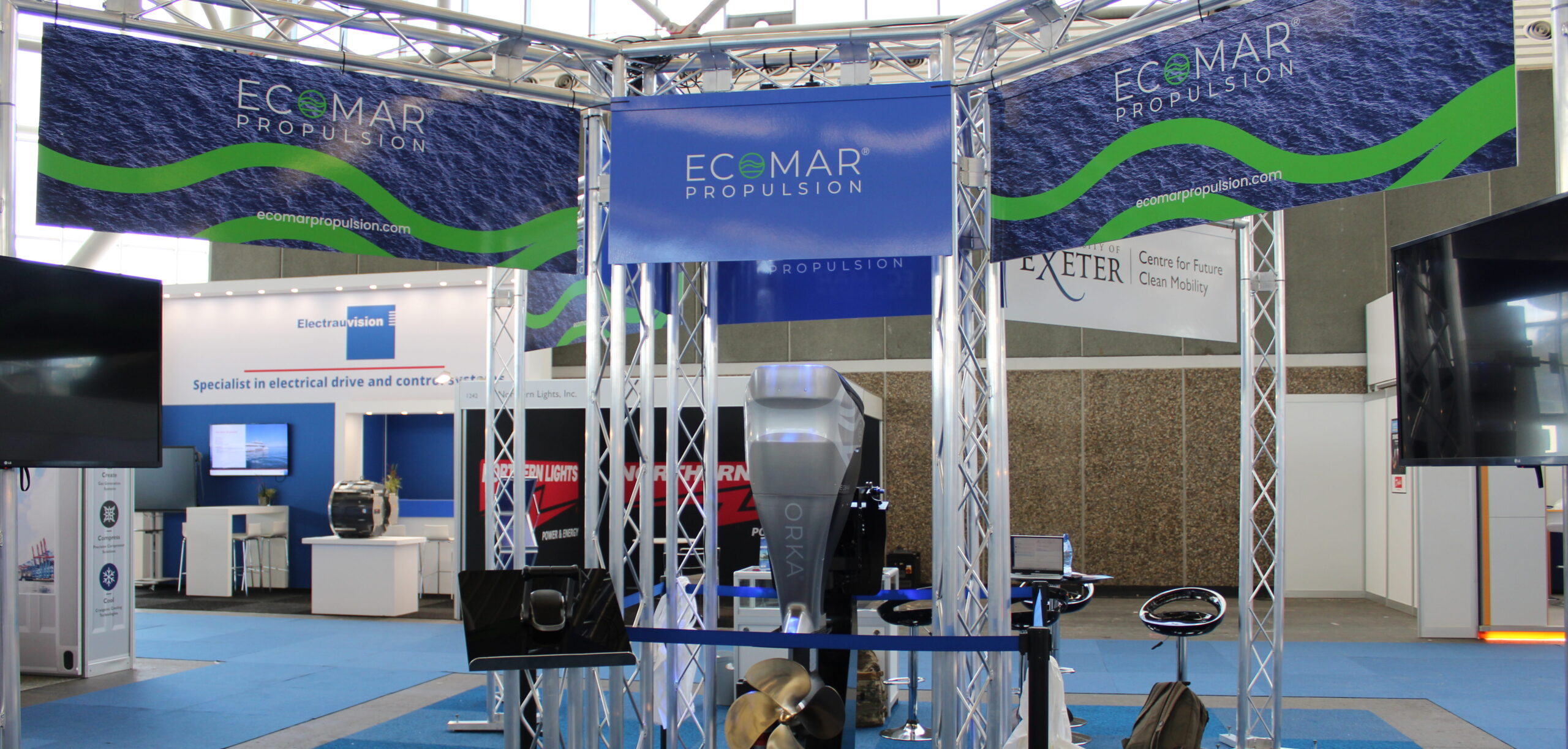 Ecomar Propulsion reveals zero-emission Orka outboard at Electric & Hybrid Marine Expo ...