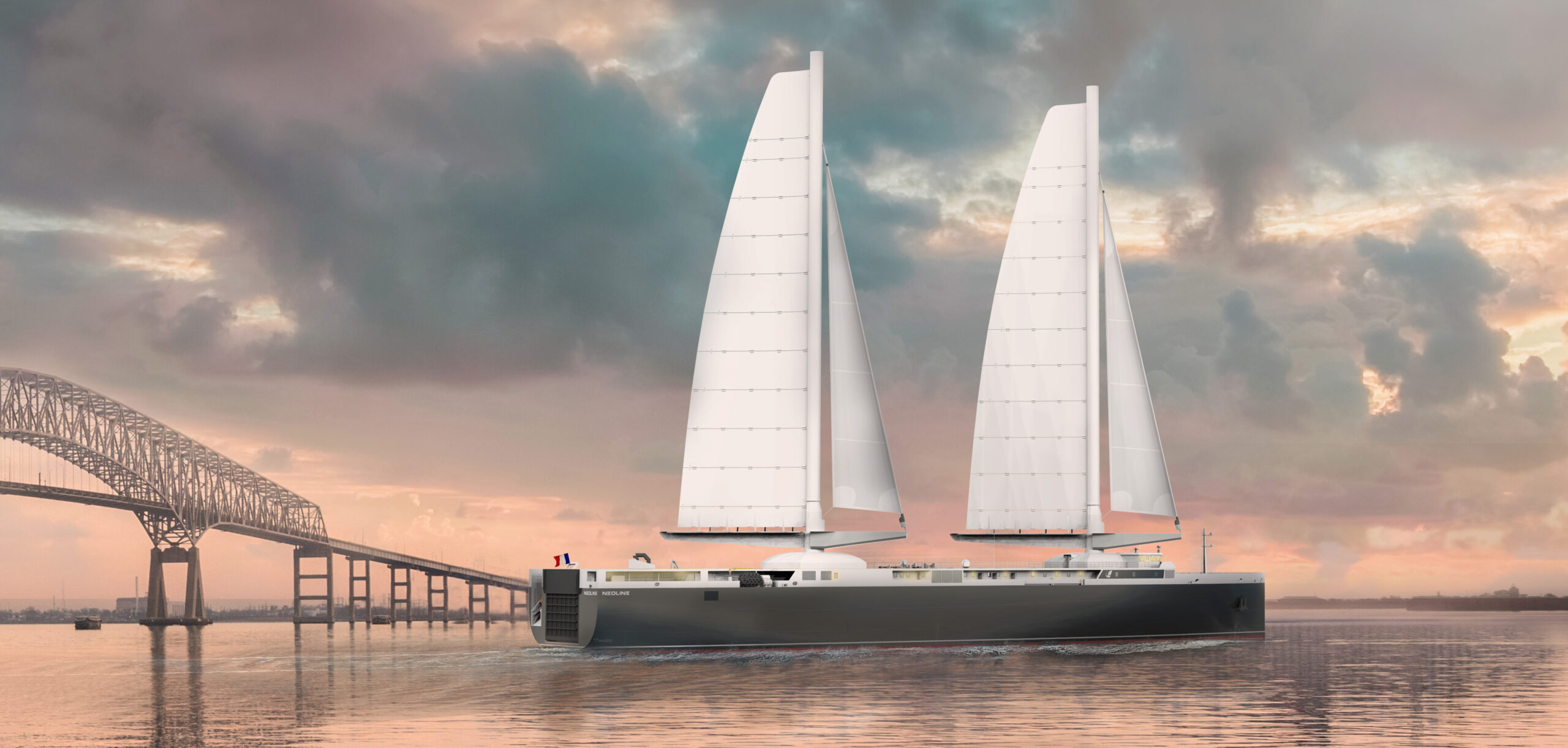 Neoline begins to build wind-propelled cargo ship | Electric Hybrid ...