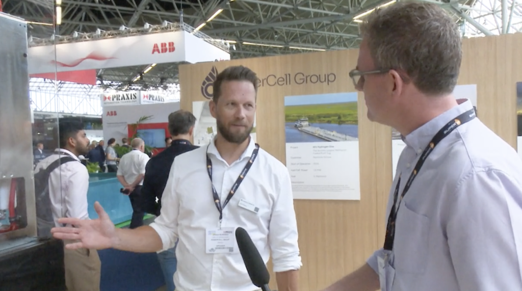 EXPO VIDEO | PowerCell's fuel cell offers high power density, modular ...