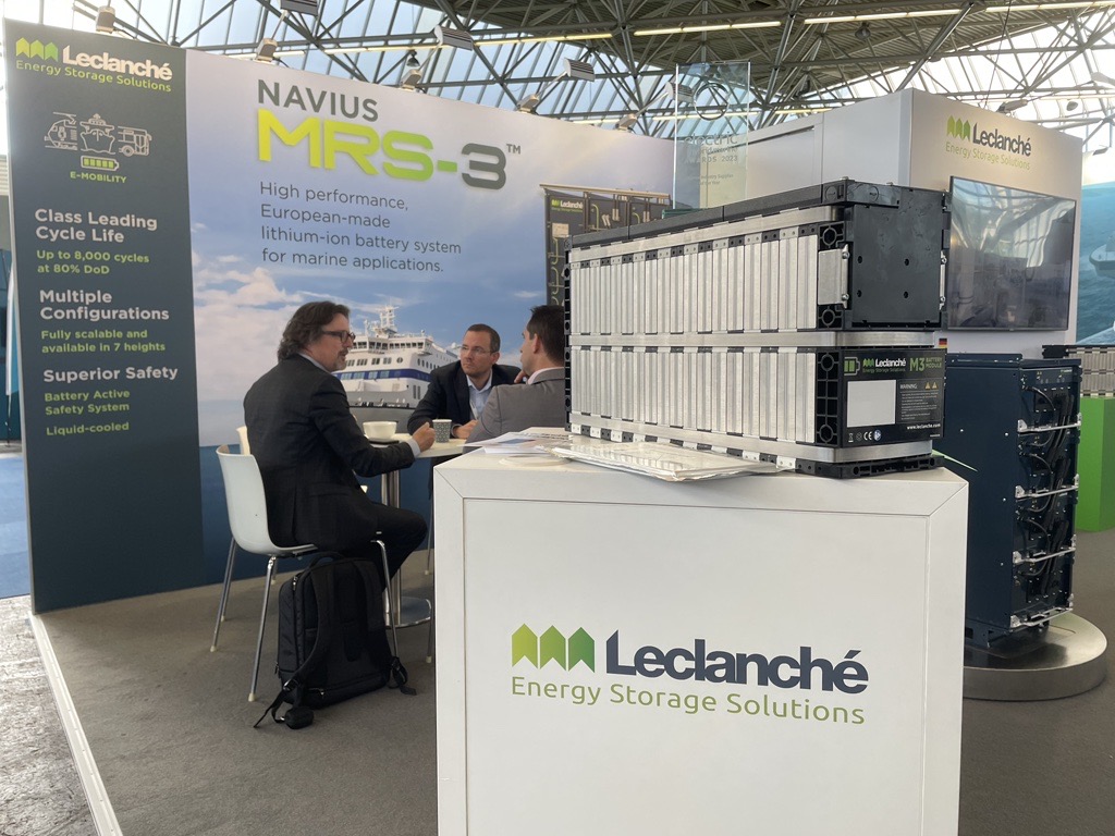 EXPO NEWS | DAY 2: Leclanché showcases third-generation marine battery ...