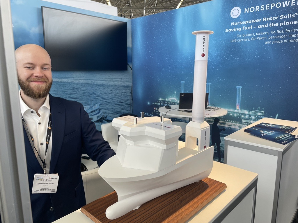 EXPO NEWS | DAY 1: Proven rotor sail technology | Electric Hybrid ...