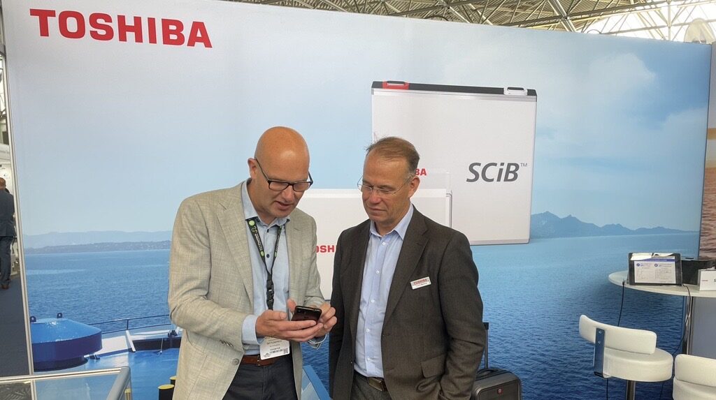 EXPO NEWS | DAY 2: Toshiba exhibits SCiB battery cells and modules ...