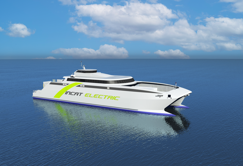 InCat unveils zero-emission ferries | Electric Hybrid Marine Technology