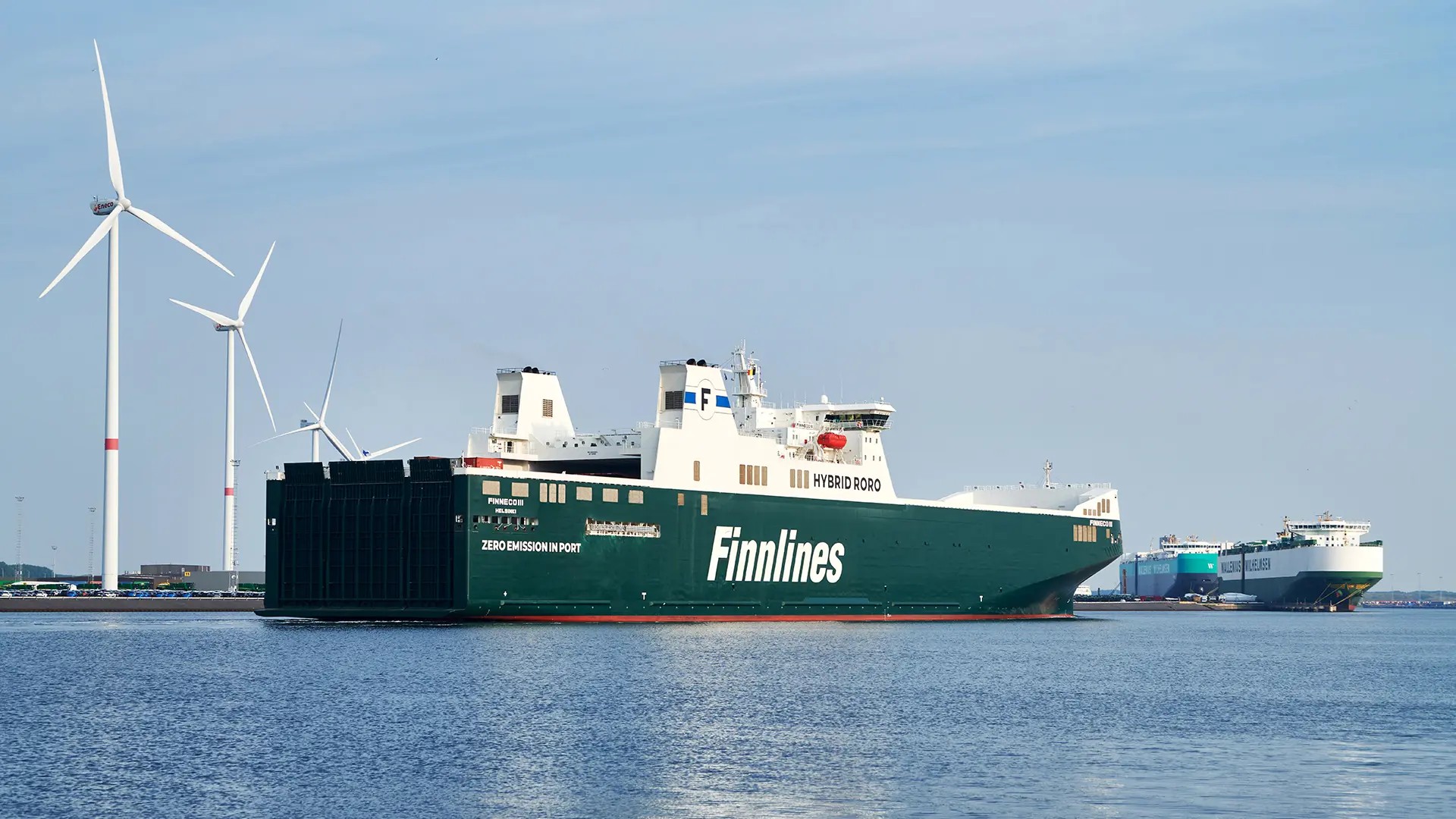 Finnlines launches three hybrid ro-ro vessels | Electric Hybrid Marine ...
