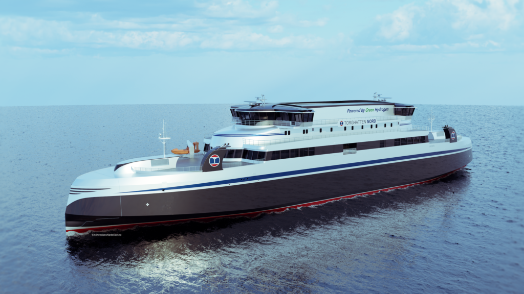 LR to class Torghatten Nord’s two hydrogen-powered ferries for Arctic ...
