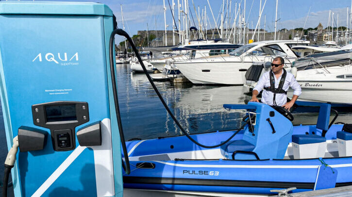 Aqua Superpower begins world's first vessel-to-grid project | Electric ...