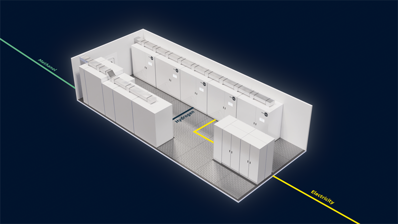 Blue World completes testing of 200kW maritime methanol fuel cell ...