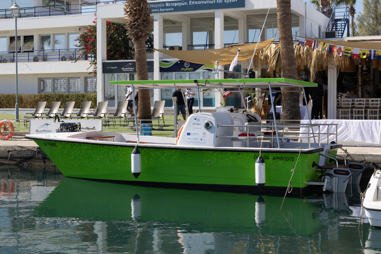 Cyprus launches first zero-emissions vessel | Electric Hybrid Marine ...
