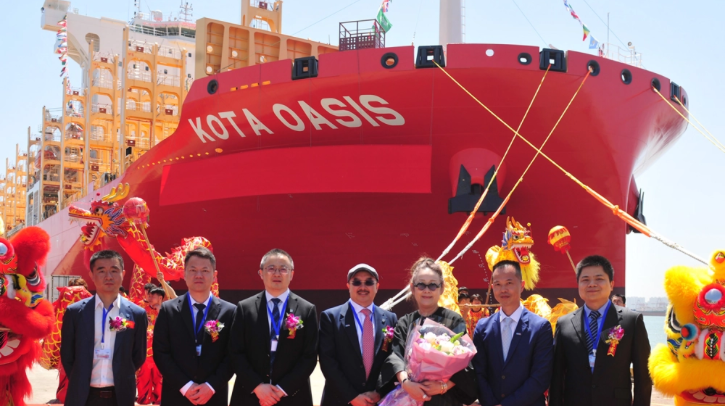 Pacific International Lines takes delivery of first 8,200 TEU LNG dual-fuel container ship ...