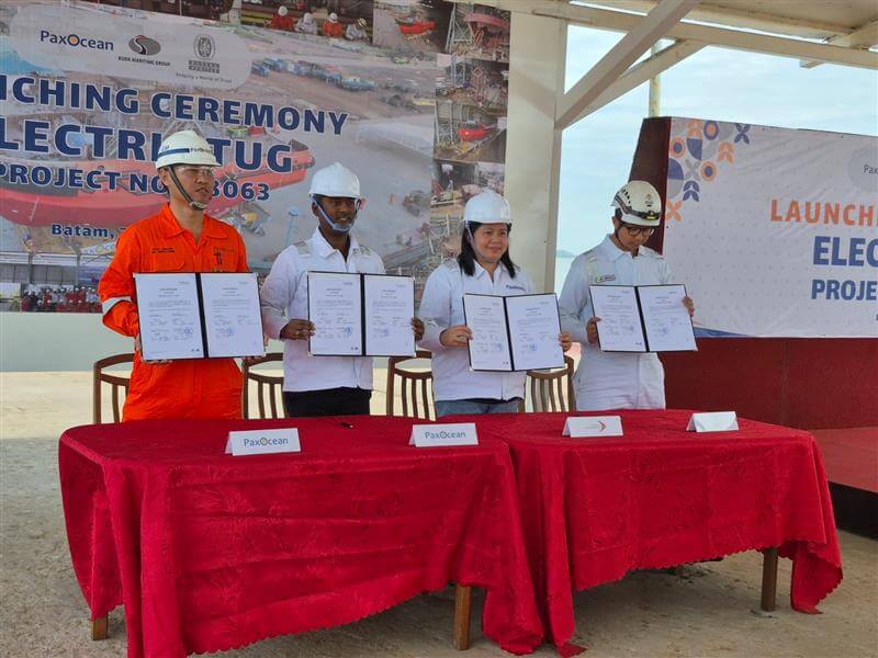 Singapore’s first fully electric tug launches | Electric Hybrid Marine ...